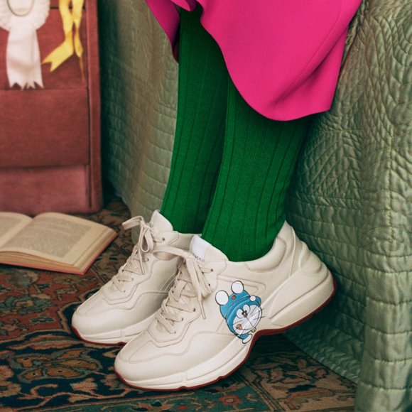 Gucci | Shoes | Gucci X Doraemon Rhyton Sneakers | Poshmark
